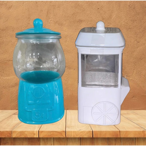 Hobby Lobby | Kitchen | 2 Vintage Style Candy Jars Gumball Machine And ...